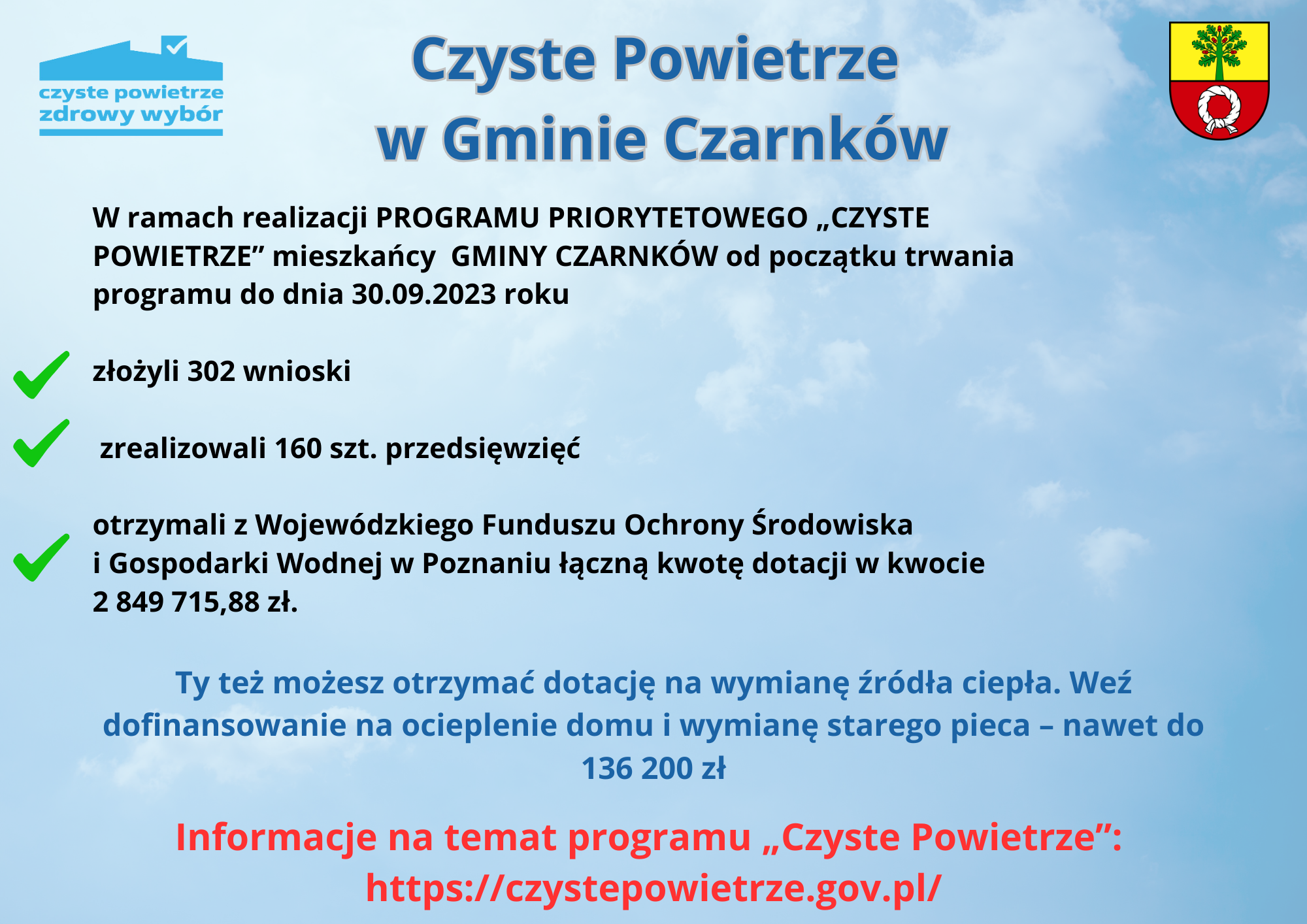 Czyste powietrze w Gminie Czarnków | Urząd Gminy Czarnków